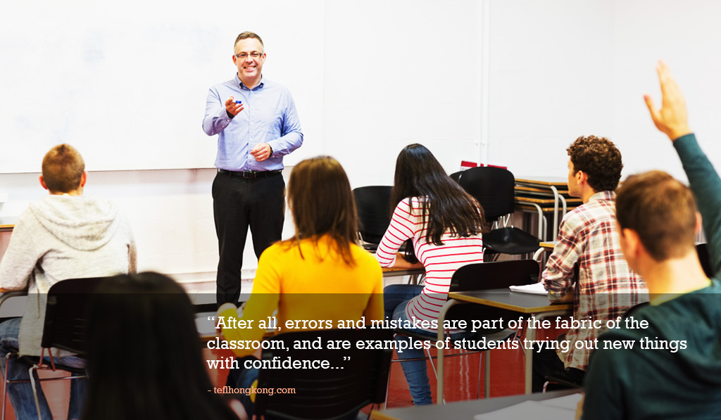 Error Correction: When should we correct student errors?